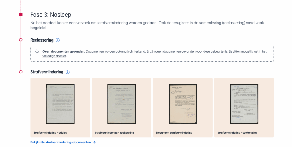 Een kijkje op de website van Oorlog voor de Rechter | WO2NET